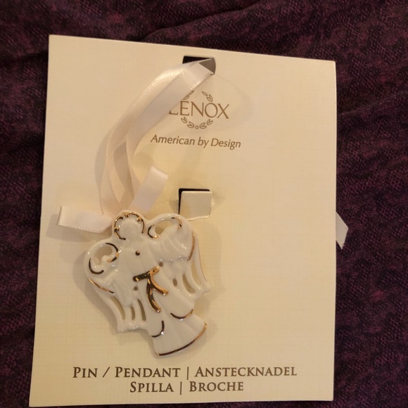 Lenox | Jewelry | Lenox Angel Pinpendantornament | Poshmark